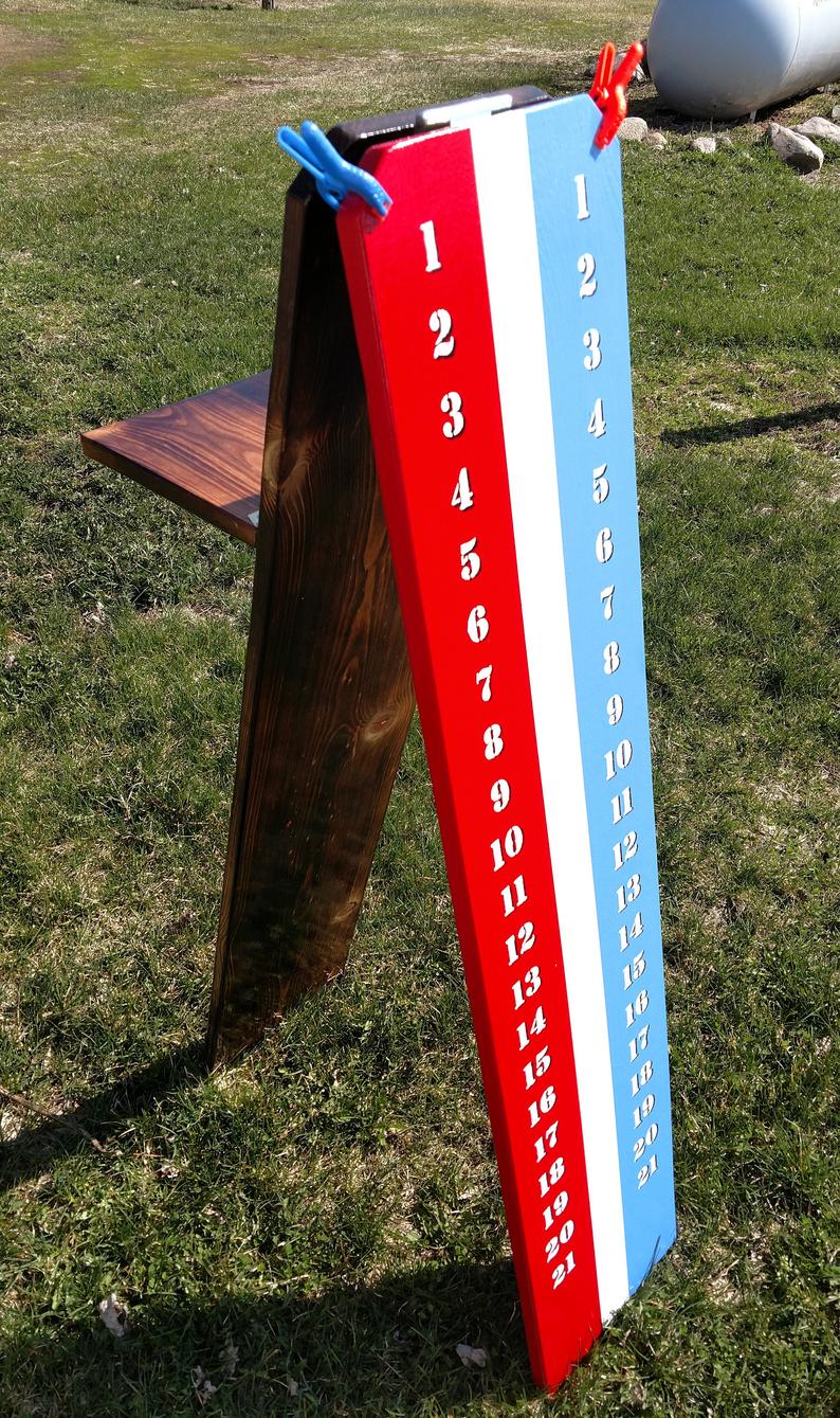 Homemade Scorekeeper Ideas - Daddy Lawn Games
